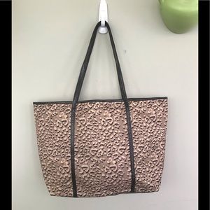 Bags | Leopard Tote Bag | Poshmark
